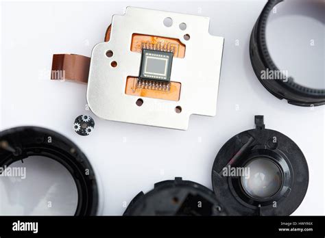 Digital Image Camera Sensor Different Parts Of Modern Digital Camera Stock Photo Alamy