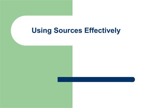 Source Integration Activity