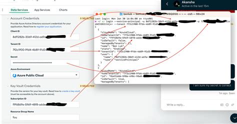 Encryption At Rest With Azure Key Vault Error Invalid Azure Api Request Mongodb Atlas