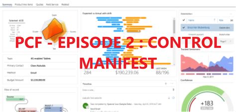 Deep Dive Into Power Apps Component Framework Part 2 Focus On … Control Manifest File