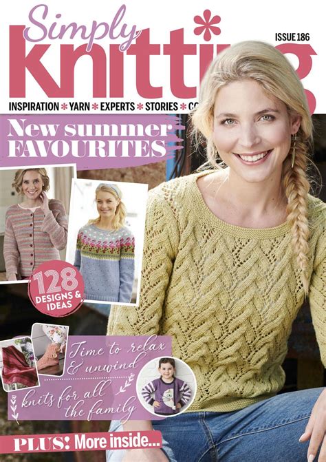 Simply Knitting Issue 186