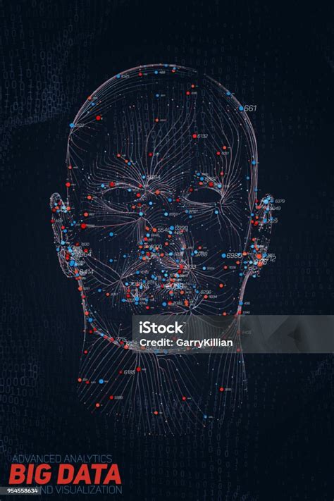인간의 큰 데이터 시각화입니다 미래 인공 지능 Infographic입니다 정보 미적 디자인입니다 시각적 데이터 복잡성입니다 복잡 한 데이터 스레드 그래픽입니다 소셜 네트워크