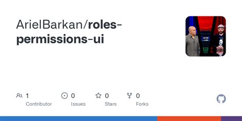 Github Arielbarkanroles Permissions Ui