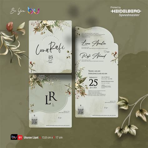 Jual Java Be You Bu 01 Blanko Undangan Blangko Undangan Undangan Murah Free File Setting