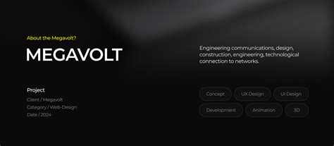 Ux And Ui Design Engineering Company Website Behance