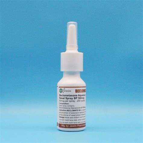 Beclometasone Dipropionate Nasal Spray From China Manufacturer Jewim