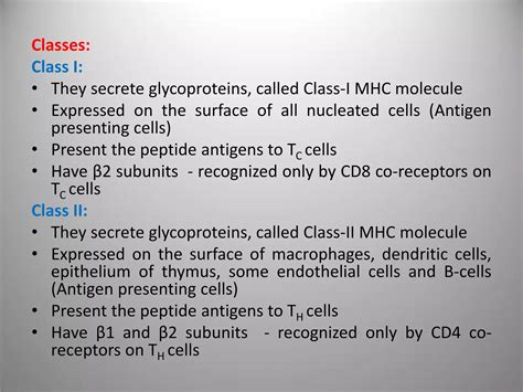 Structure And Functions Of Mhc Pdf