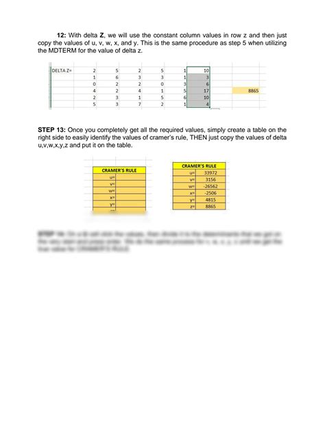 Solution Gauss Jordan Gauss Seidel Gauss Jacobi Doo Little Cramers Rule 6x6 Step By Step On