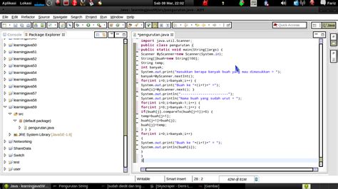 Indahnya Berbagi Contoh Program Java Pengurutan String