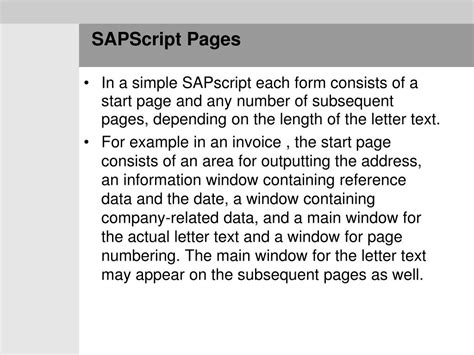 Ppt Sapscript Forms Powerpoint Presentation Free Download Id456328