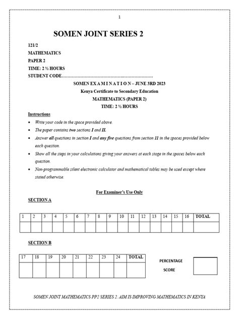 Somen Joint Series 2 Pdf Taxes Mathematics