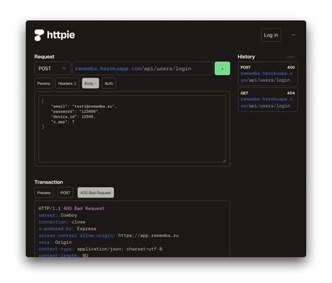 Ui Design For Ie Macos Vibes For The Api Testing Client—martian