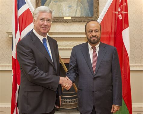 Def Sec Today Met With Omani Counterpart His Excellency Sayyid Bader Bin Saud Bin Harub Al