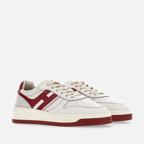 Sneakers Hogan H630 White Red Grey For Woman Hxw6300eu50odz42958k Hogan