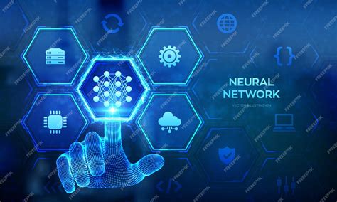 Premium Vector Neural Network Technology Concept Ai Artificial Intelligence Machine Learning