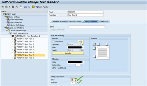 Designing A Template In Smartform SAPCODES