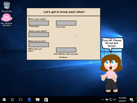 I Wanted To Make A Desktop Buddy Version Of Zoe Shes Kinda Like 60