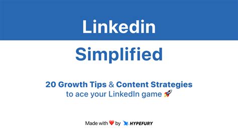 Linkedin Simplified Growth Tips And Content Strategy To Ace Your LinkedIn Game