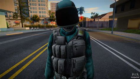 Gign Tactical From Counter Strike Source For Gta San Andreas