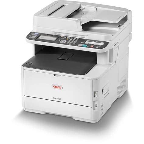 Oki Mc363dn All In One Color Laser Printer 62447601 Bandh Photo