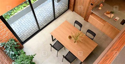 The Brick Lattice Frontage Of This Nemom House Makes It Uniquely