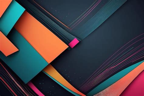 Premium Photo Abstract Shapes And Lines Background Abstract Art Structure Background