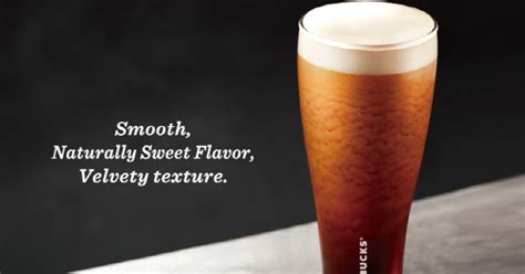 스타벅스 콜드 브루에 질소 주입 나이트로 콜드 브루 론칭