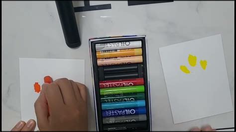 12색 문교 오일파스텔로 처음 그림 그려보기 튤립 꽃 그리기 초보 오일파스텔 Youtube