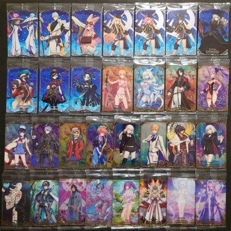 Fgo ウエハース12 全30種 フルコンプ アーキタイプ シークレット メルカリ