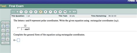 solved the letters r and theta represent polar coordinates