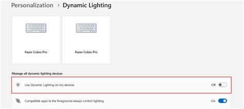 My Razer Device Has Rgb Lighting Issues