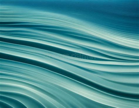 A Captivating Fluid Image Of Wavy Layered Lines Representing The Soothing Rhythm Of An Ocean S