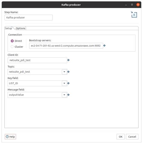 Pentaho Pdi Transformation Does Not Send Messages To Kafka Server Stack Overflow
