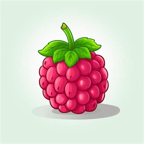 Premium Vector Raspberry Cartoon Vector