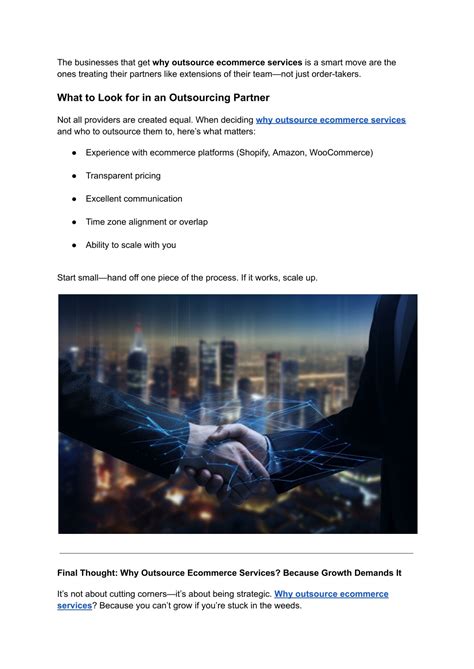 PPT Why Outsource Ecommerce Services PowerPoint Presentation Free Download ID 14224344