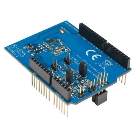 Stereo FM Radio Shield For Arduino Mounted