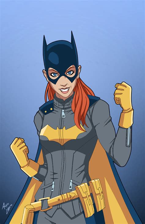 Batgirl Grey Blue By Dannyk999 On Deviantart