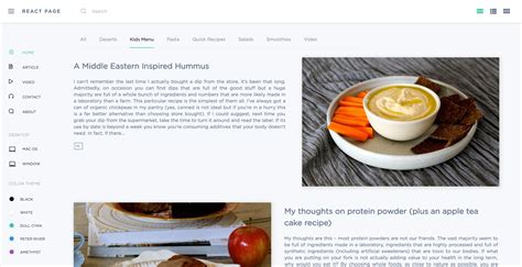 Reactpage The Bootstrap Starter Kit For Reactjs And Wordpress By Inspireui