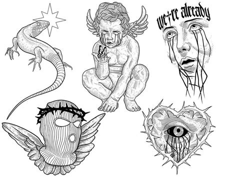 Dark Art Tattoo Tattoo Flash Art Tattoo Design Drawings Tattoo Sleeve Designs Tattoo