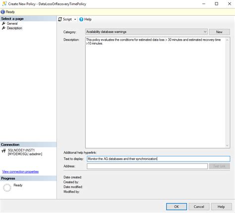 Custom Policies For Ag Dashboards Of Sql Server Always On Availability