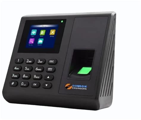 Semmon Engineers Ecr 30w Fingerprint Biometric Attendance System At ₹ 18500 Piece Biometric