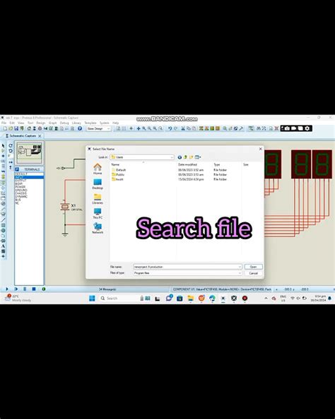 Mplab Pic18 Microcontroller Programming In Proteus Software Youtube
