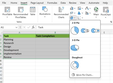 How To Create A Pie Chart In Excel In One Minute Or Less