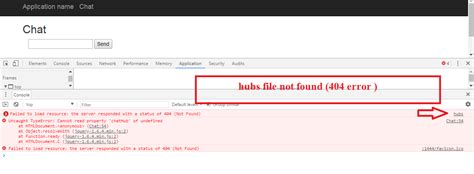 Mvc 5 Uncaught Typeerror Cannot Read Property Chathub Of Undefined Stack Overflow