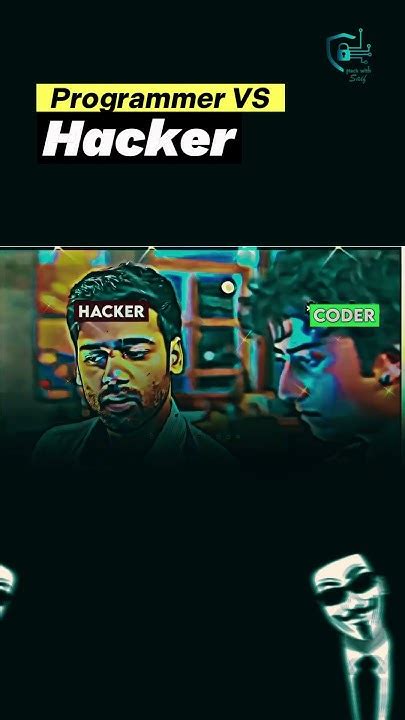 hacker vs programmer attitude status shorts shorts techshorts