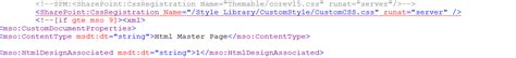 Adding A Css File Reference In Sharepoint Online Master Page