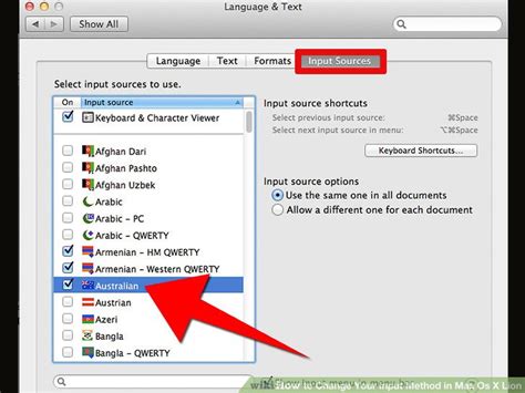 How To Change Input Method On Mac