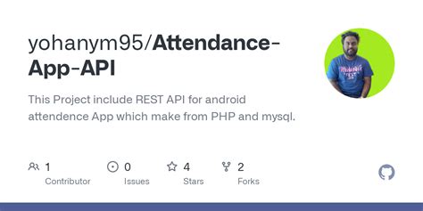 github yohanym95 attendance app api this project include rest api