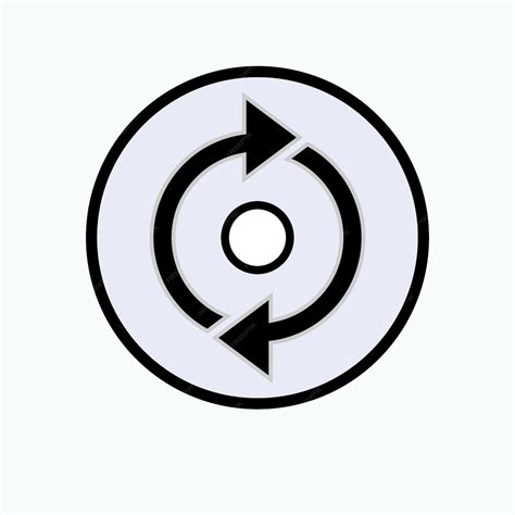 Premium Vector Rotate Icon Clockwise Arrow Symbol Premium Vector Rotate Icon Clockwise Arrow Symbol