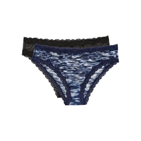 Smart And Sexy Womens Lace Trim Cheeky Panties 2 Pack Style Sa1377